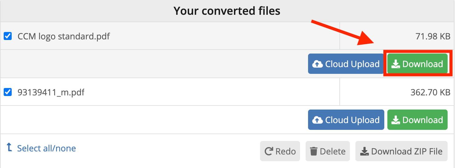 Convert image to PDF: online, free, Adobe