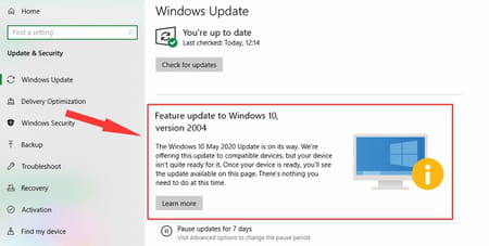 How to install the latest Windows 10 update?