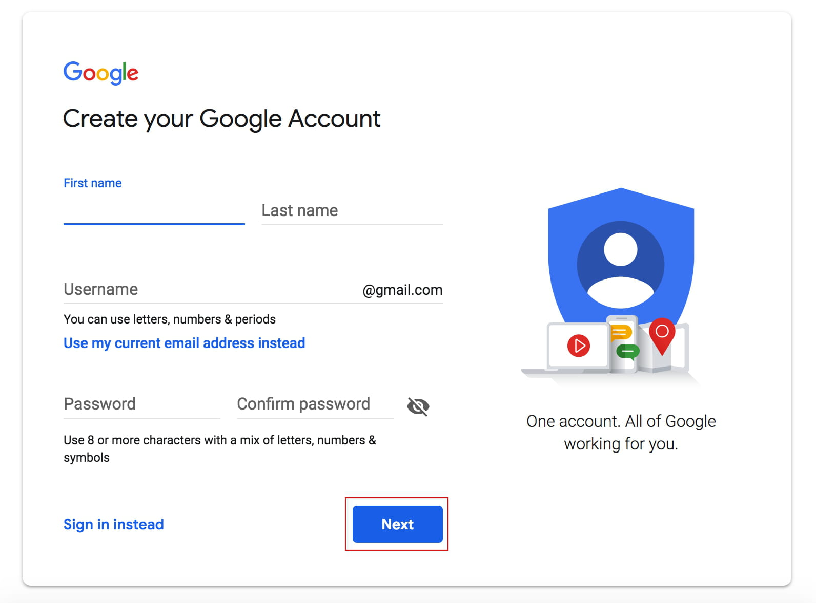How To Create A Gmail Account CCM